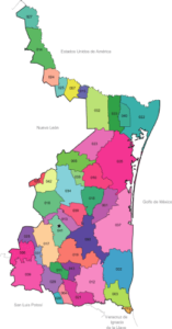 Mapa de Canadá con ciudades, nombres y capitales en PDF