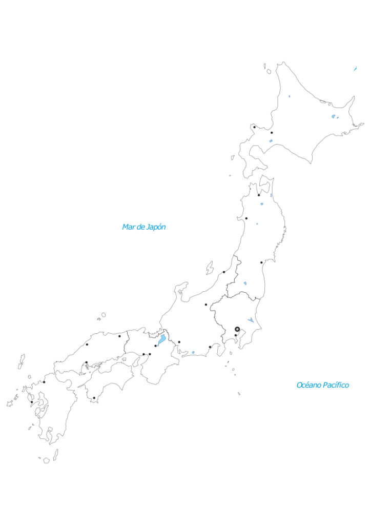 Mapa de Japón: Descubre sus prefecturas y descargalo en PDF